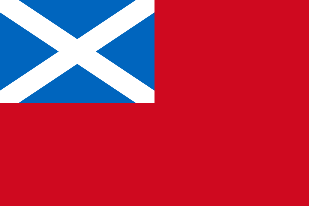 British Red Ensign | British Flag of the Revolutionary War ...